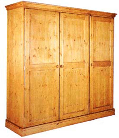 Cornish Pine Triple Full Length Robe – Bed E Buys 1957