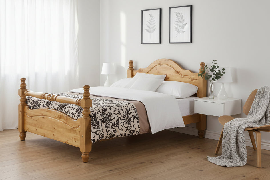 Windsor Pine York Bed Frame – Bed E Buys 1957